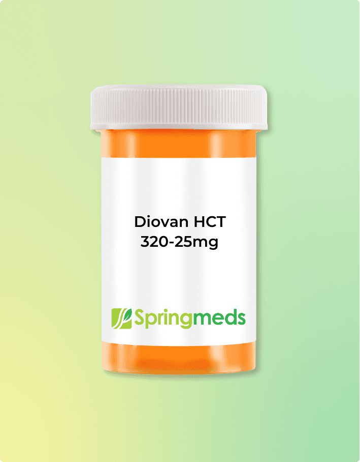 Buy Diovan HCT 320-25mg Tablets Online - Spring Meds