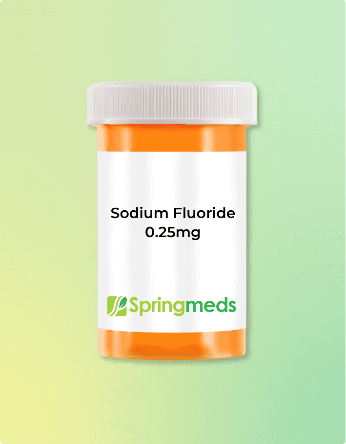 sodium fluoride formulation