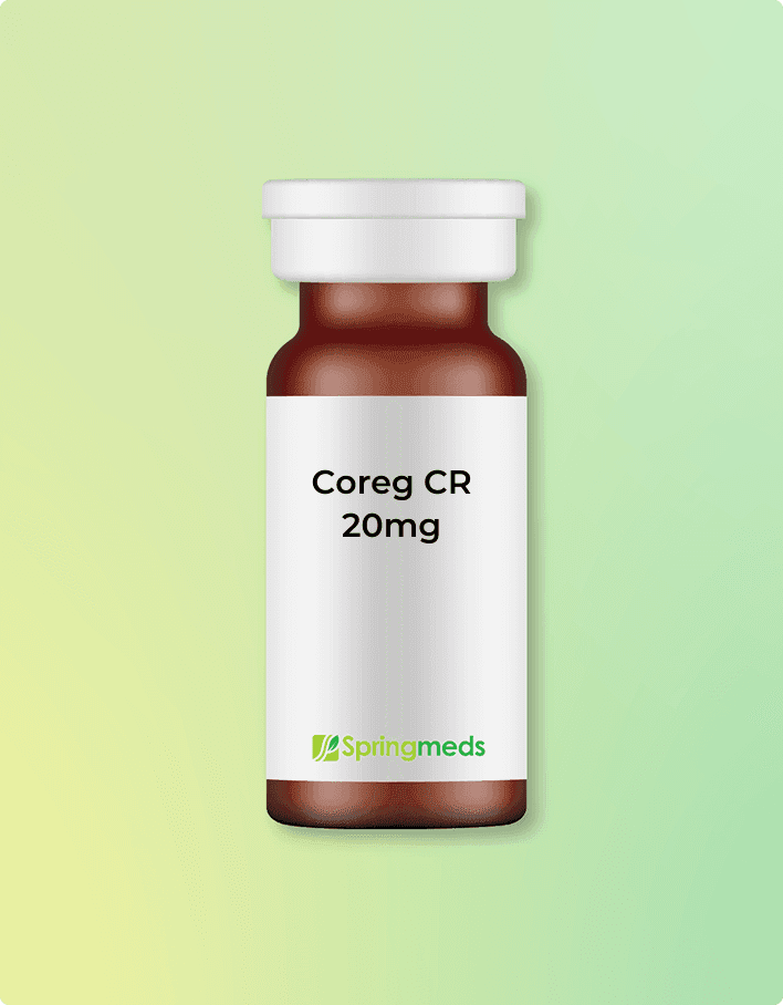 Coreg CR 20mg Capsules